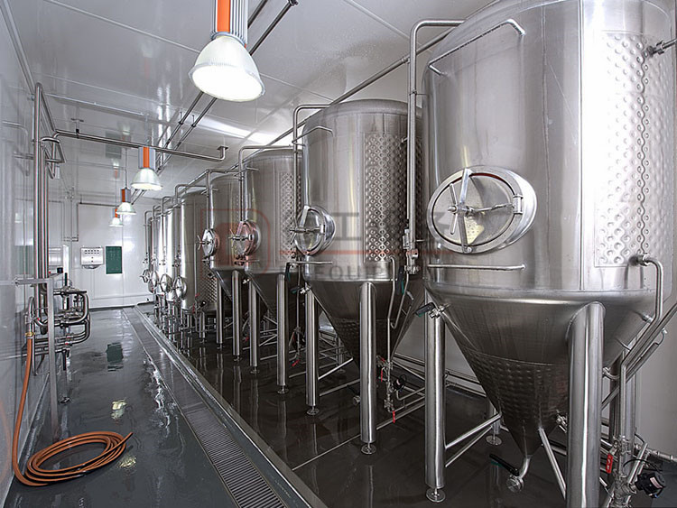 크래프트 맥주 냉각 자켓 스테인레스 스틸 양조 탱크 용 맞춤형 2000l 맥주 발효 탱크 Degong 양조장 장비에 맞춤형 맥주 탱크 2000l 맥주 발효기 스테인레스